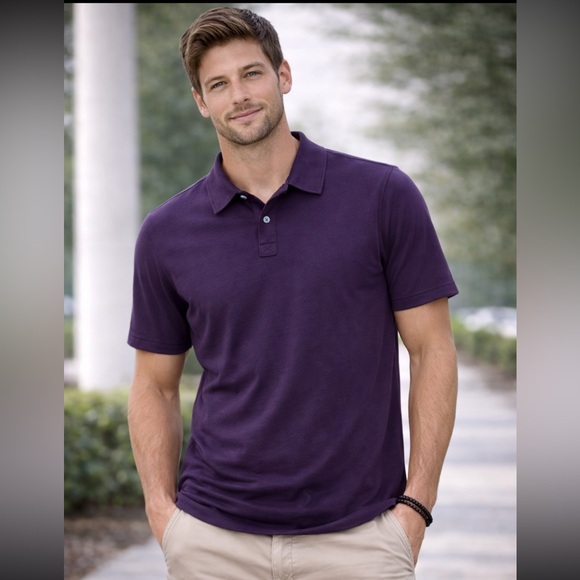 Marc Anthony | Shirts | Marc Anthony Purple Polo Shirtxl | Poshmark